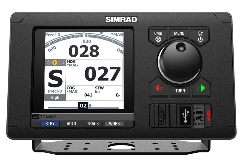 Simrad announced the new AP70Mk2 autopilot | Aegean Electronics