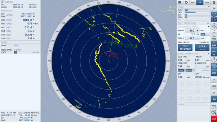 Precise radar picture for coastal missions | Aegean Electronics