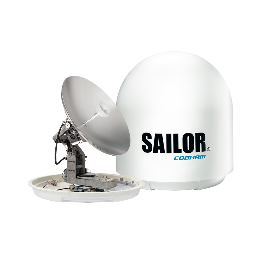 New SAILOR XTR marine TVRO antennas | Aegean Electronics